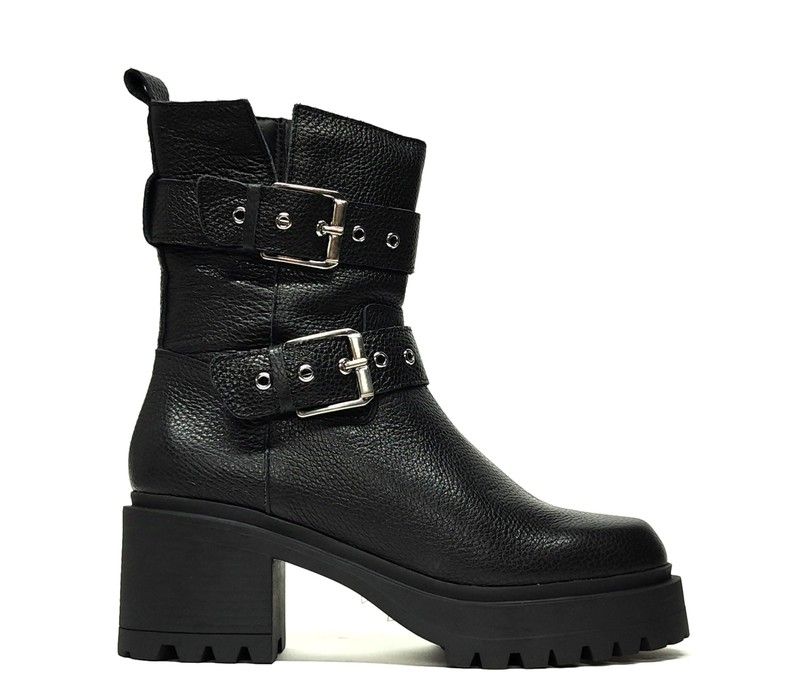 Botas Y Botines 1Must FORT piel negro — Calzados dima