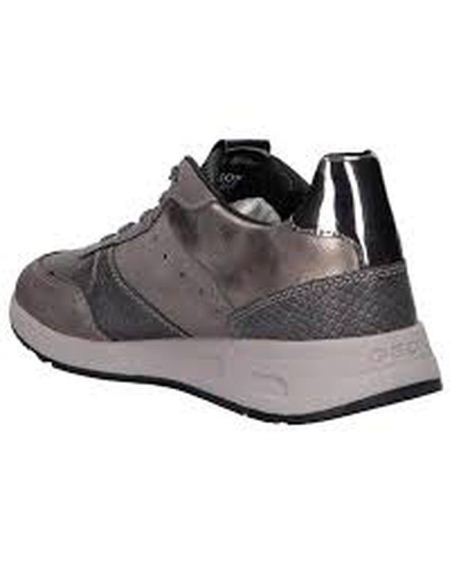 Sneakers Geox D25NQA piel vegana gris — Calzados dima
